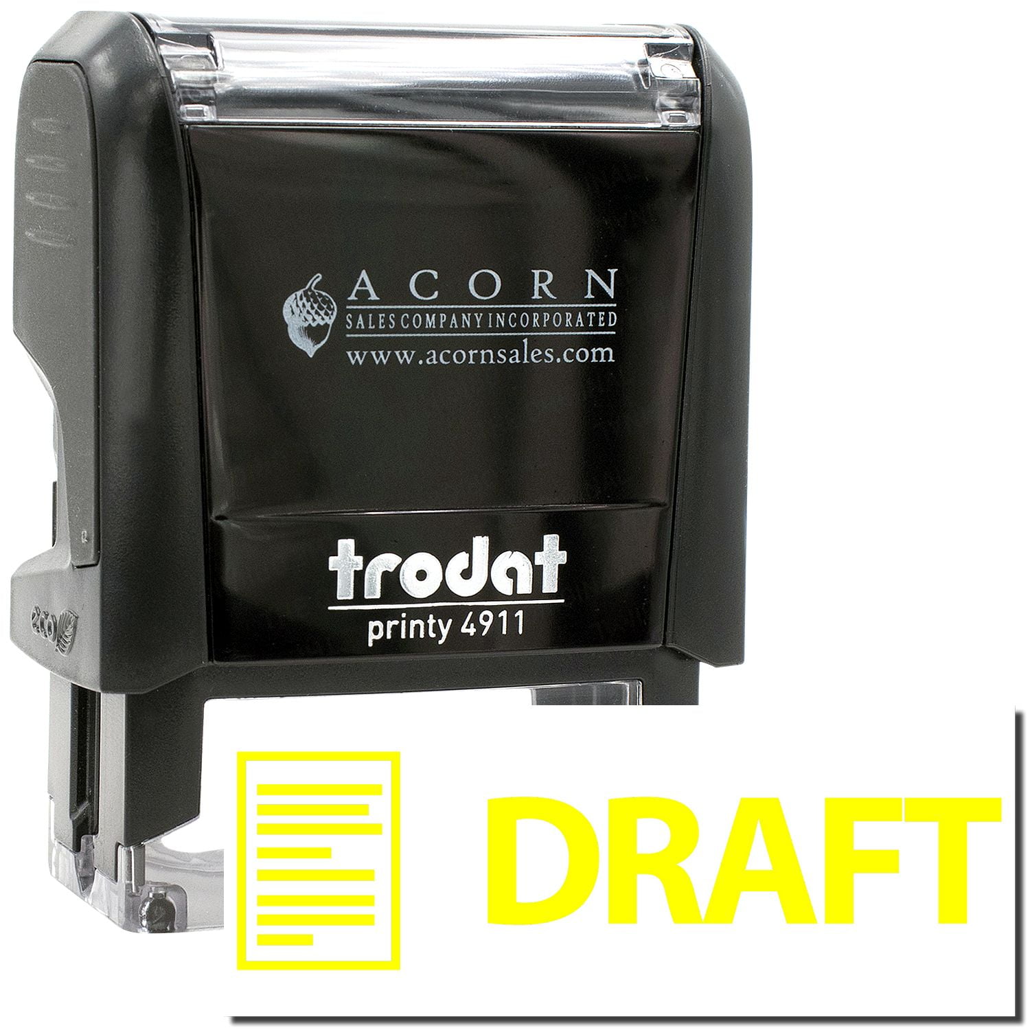 Self-Inking Draft with Letter Stamp, Trodat Printy 4911, Press and ...