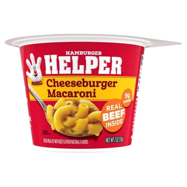 Hamburger Helper Bacon Cheeseburger Macaroni Meal, 5.1 oz, Prepackaged ...