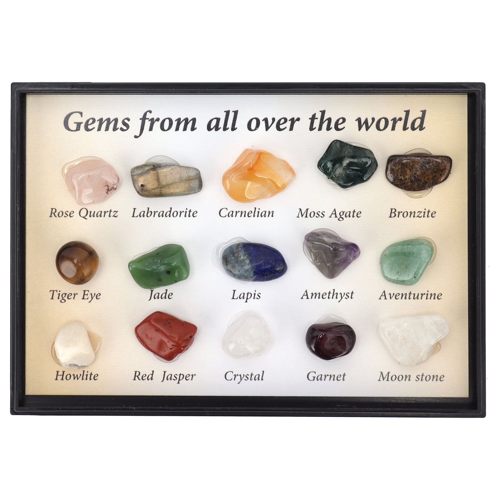 Click here for Lyumo 15 Kinds Crystal Gemstones Ornament Colorful... prices