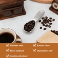 15ml (1 Tablespoon) 304 Stainless Steel Coffee Scoop, Short Handle ...
