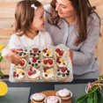 12 Count x 12 Sets Plastic Cupcake Containers, Durable and BPA-Free ...