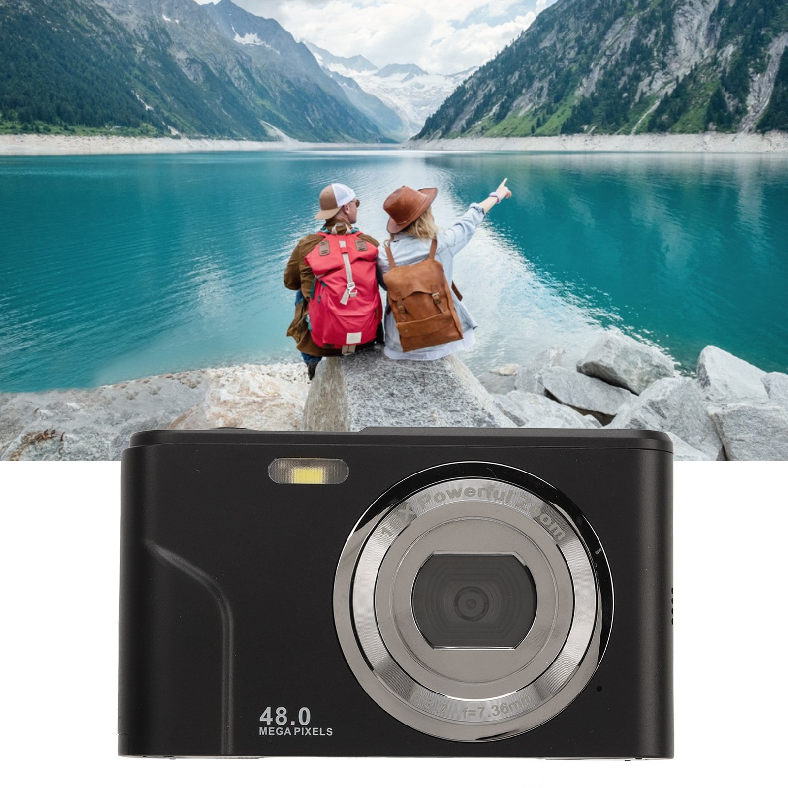 Cámara Digital, Cámaras de Enfocque Autico de 48 MP para Fotografía ...