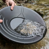 Set of 4 Gold Pan Gravity Trap Miner Prospecting Panning Sluice Tool ...