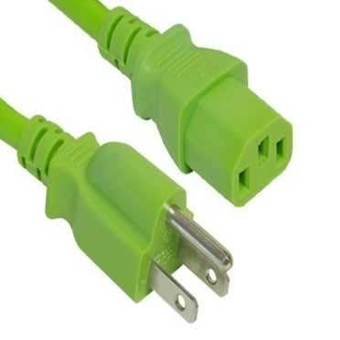 SANOXY Cables and Adapters; 6ft 18 AWG 2-Slot Polarized Notebook Power ...