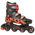 Linear Durango Black and Red Inline Skates Blades, Pain-Free True-Fit ...