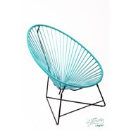 Acapulco Black Rocking Chair, Indoor or Outdoor Acapulco Black Vinyl ...