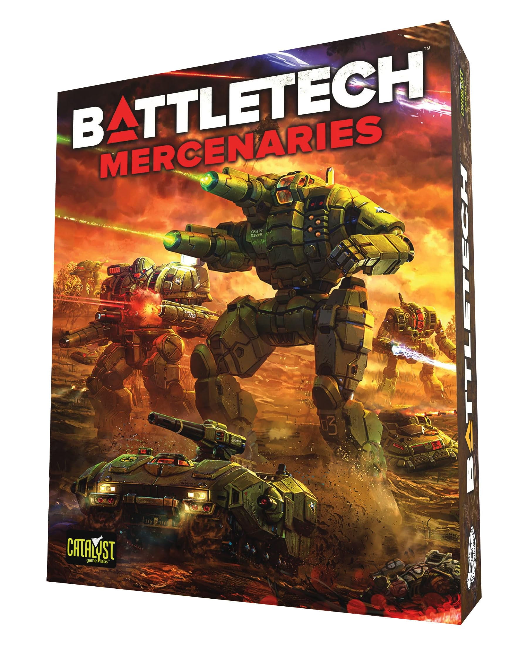 Juego de mesa Catalyst Game Labs BattleTech: Mercenaries | Bodega ...
