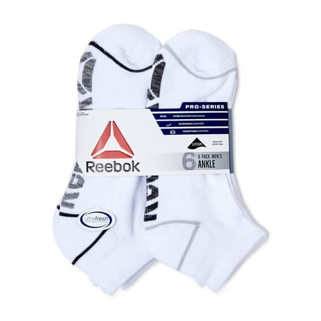 Reebok - Reebok Men's Pro Series Ankle Socks, 6-Pack - Walmart.com ...