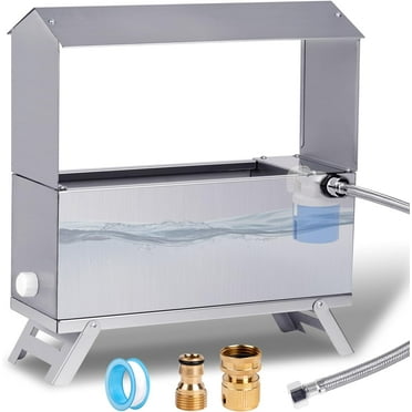 Little Giant Automatic Animal Waterer (Blue) Float Controlled Automatic ...