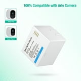 Powerextra 4 Pack 2440mAh 7.2V Rechargeable Li-ion Battery, Arlo Pro ...