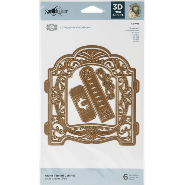 Spellbinders Shapeabilities Dies By Becca Feeken, Grand Vaulted Cabinet ...