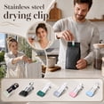 Clothes Pins, 10 Pack Chip Clips, 2.17-inch Clothespins, Bag Clips ...