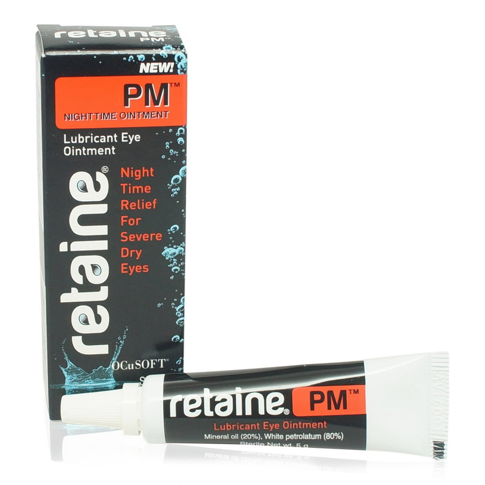 OcuSoft Retaine PM Lubricant Eye Ointment, 5 g - Walmart.com - Walmart.com