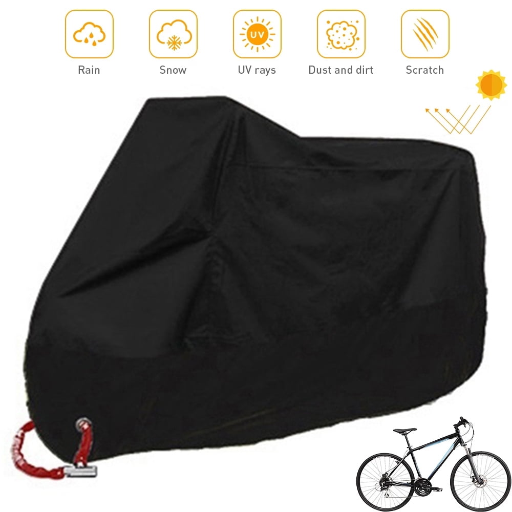 Elbourn Bike Cover Outdoor Waterproof 190T Bike Cover Nylon UV ...
