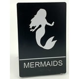 ADA Compliant “Nautical - Mermaid Captain Themed Restroom Signs ...
