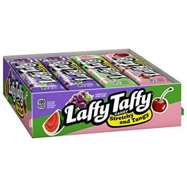 Laffy Taffy Soft Chew Watermelon Candy, Stretchy & Tangy, 36 Ounce ...