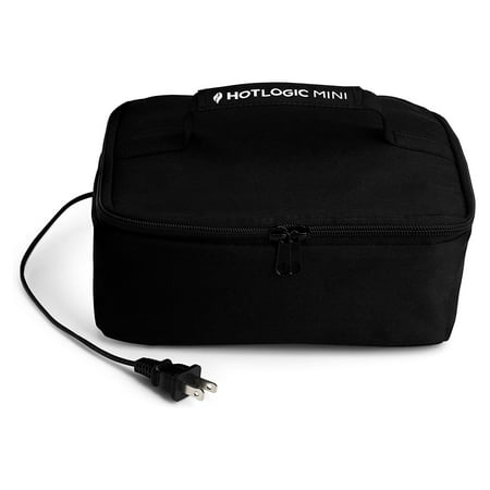 HotLogic Mini Portable Food Warmer for Home, Office, and Travel, Black ...