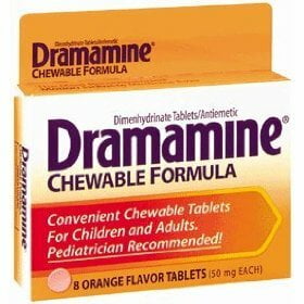 Dramamine Chewable Tabs Orange 8ct - Walmart.ca