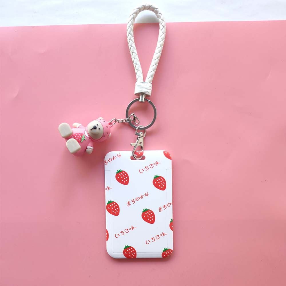 Office School Lovely Name Tags Strawberry Avocado Bank Credit Card With ...