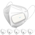 Breathe easily,Electric exhaust KN95 mask with charging fan, with 5 ...