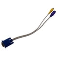 2X TV-Out VGA to S-Video/ Cable Adapter - Walmart.com