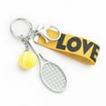 Creative Tennis Keychain, Tennis Racquet Jewelry- Perfect Tennis ...