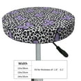 Bar Stool Covers Round, Purple Butterflies Bar Stool Cushion Covers ...