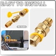 1/2 Natural Gas Quick Connect, Natural Gas Quick Connect Fittings for ...