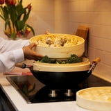 Bamboo Steamer 10 Inch 2 Tier Wooden Basket, Kit For Cooking Dumpling ...