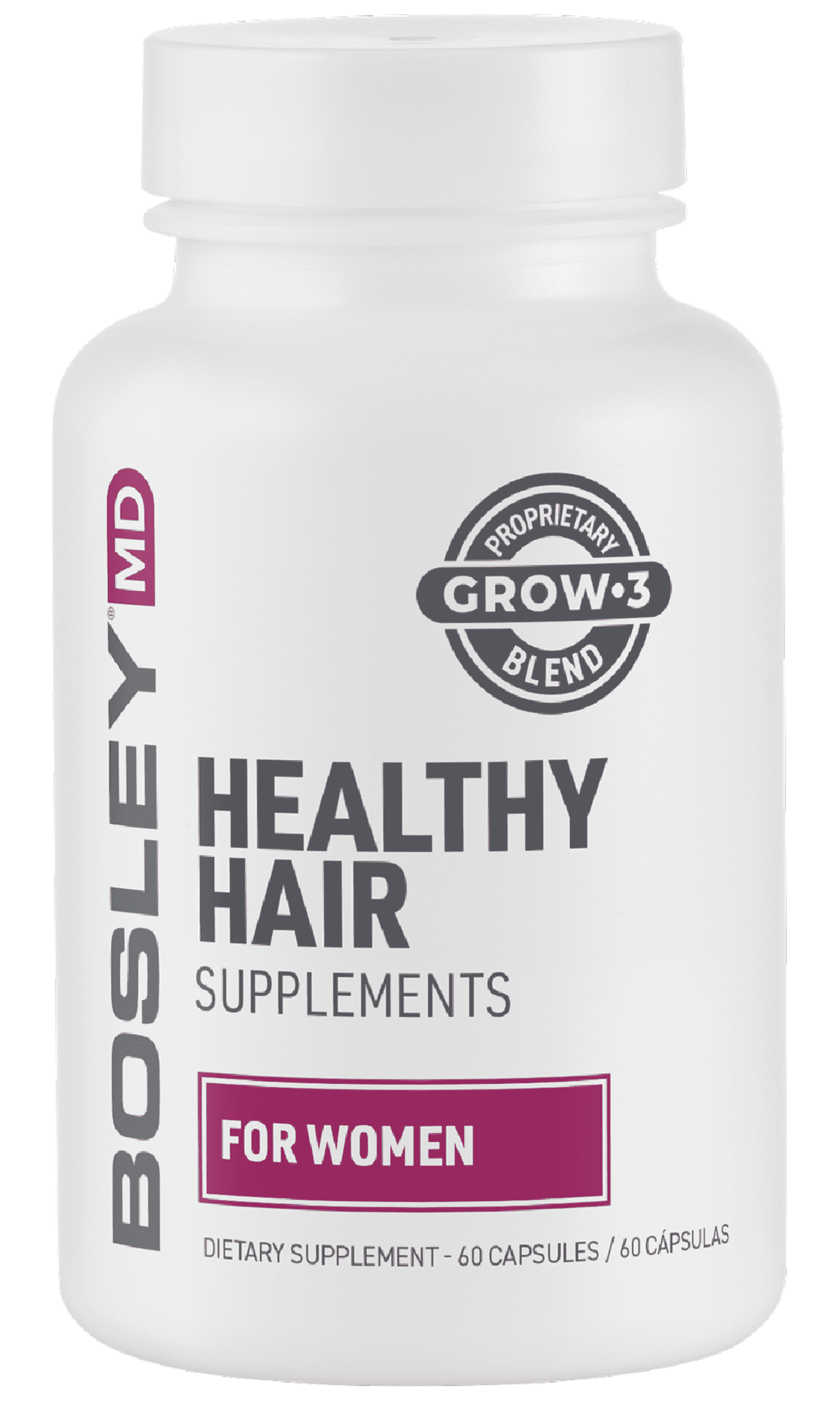 Bosley MD Women's Healthy Hair Growth Supplements - Walmart.com