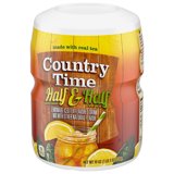 Country Time Half & Half Lemonade Iced Tea Naturally Flavored Powdered ...