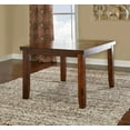 Powell Gavin Dining Table, Rustic Walnut - Walmart.com