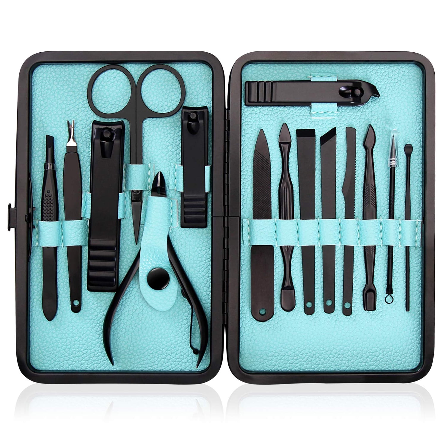 15 Piece Manicure Pedicure Nail Care Set Professional Manicure and ...