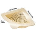 Byujiro Space-Saving Triangular Sink Colander Multi-Use for Veggies ...