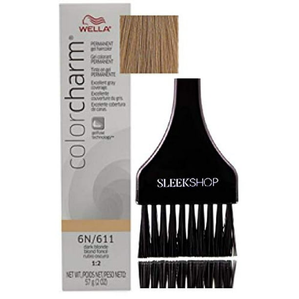 Wella Color Charm GEL Permanent Haircolor (w/Sleek Brush) Hair Color ...