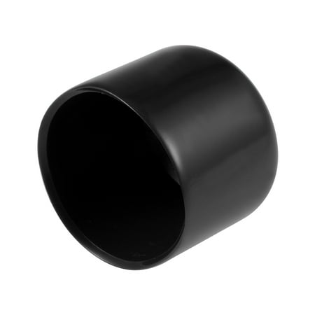 25pcs 24mm Round Black Vinyl End Cap Screw Thread Protectors Rubber ...