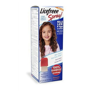 Licefreee Spray! Instant Head Lice Treatment, 6.0 fl oz - Walmart.com