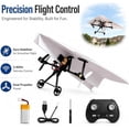 RC Paper Airplane Kit with Gyro Stabilizer, DIY Electric Remote Control ...