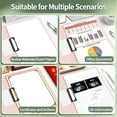 Under 5$ File Folder Document Folders, A4 Double Metal Clip Foldable ...