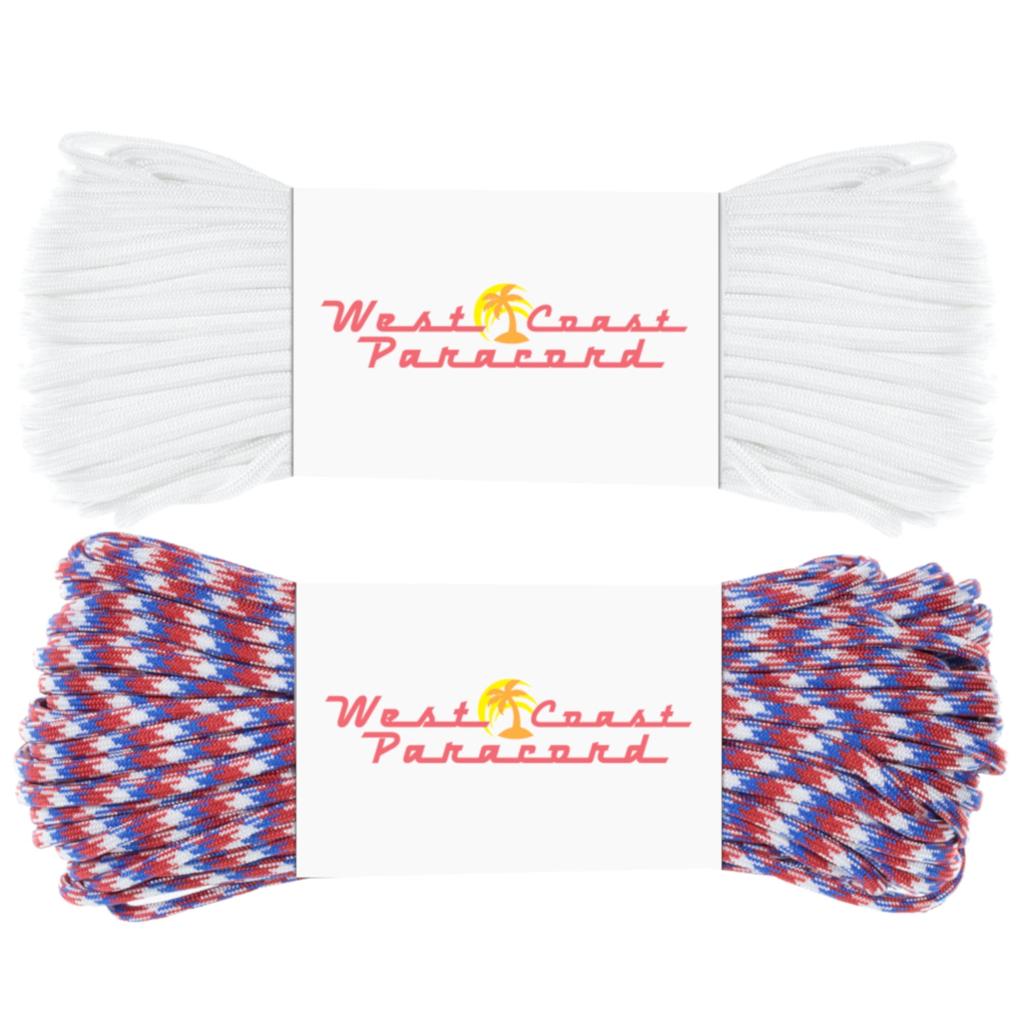 West Coast Paracord SAVE AND BUNDLE - 200 Foot Value Pack - Two 100 ...