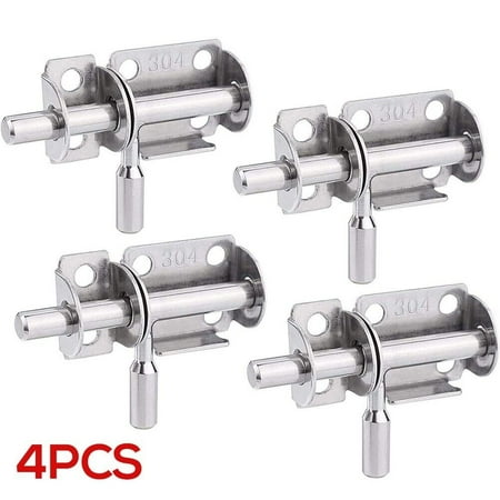 Slide Bolt Lock Sliding Door Latch Slide Lock Stainless Steel Simple ...