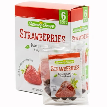 Augason Farms Freeze-Dried Sliced Strawberries Resealable Pouch 1.41 oz ...