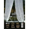 Curtain String Lights, Hanging Fairy Lights with Remote, 8 Modes ...