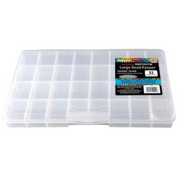 Clear Compartment Box