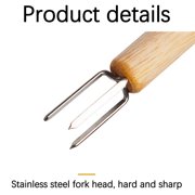 DPTALR Orn Fork Corn Roasting Needle Moxa Stick Extender 304 Stainless ...