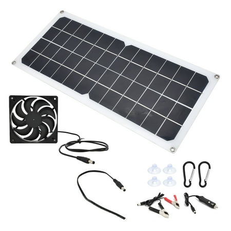 Solar Charging Board, High Efficiency Solar Panel Kit With Dual Female ...