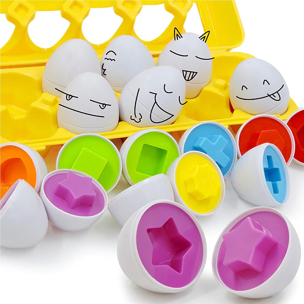 Click here for Stanreset 12 Pieces Educational Infant Matching Eg... prices