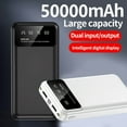 50000mAh Portable Power Bank - Charges Phones/Android Devices, LED ...