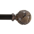 Home Dcor International Autumn 1 inch Drapery Rod Set - Walmart.com