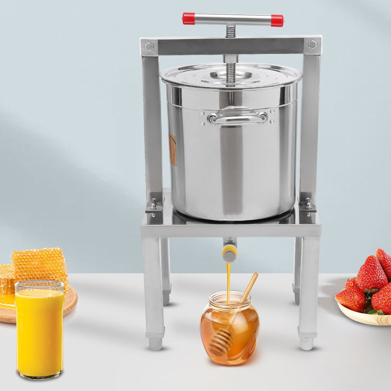 Honey Press Extractor 448Oz Beeswax Presser Grape Fruit Juice Press ...